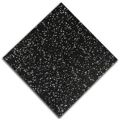 China Noise Insulating Crossfit Rubber Flooring Recycle Rubber Mats For Gym Protective Floor for sale