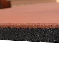 China Anti Slip Rubber Flooring Tile Home Gym Shock Absorption SBR 8mm Gym Mat for sale