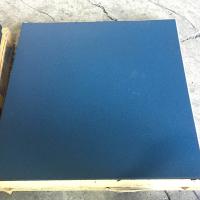 China Outdoor 100x100mm Gym Rubber Flooring Mat Tiles Anti Microbial for sale