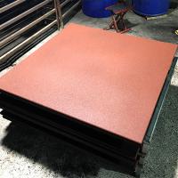 China CE Approved Outdoor Rubber Flooring Anti Slip Recycle Rubber Mats for sale