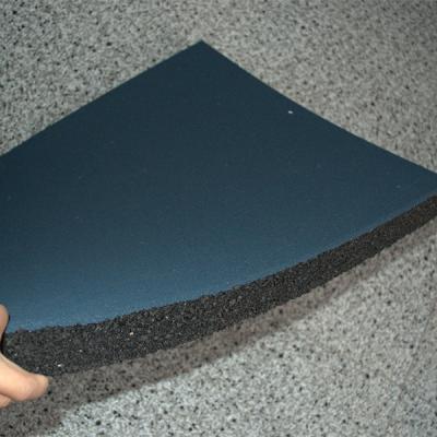 China Anti Slip Non Toxic Gym Rubber Floor Mat Tile 10 - 20mm Wear Resistant for sale