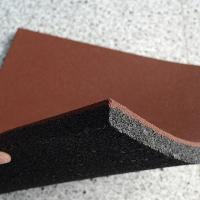 China 1mx1m Gym Composite Rubber Flooring Mat Easy Clean For Weight Area for sale