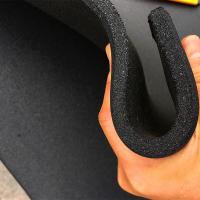 China 1mx1m Gym Composite Rubber Flooring Mat Easy Clean For Weight Area for sale