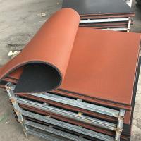 China Cage stadium/basketball/volleyball court Flooring Tiles Recycled Rubber Block for sale