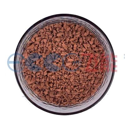 China Safety SBR Rubber Crumb Wet Pour In Place Flooring Rubber Granule MSDS Certificate for sale