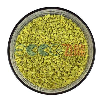 China Colored EPDM Rubber Granules 1mm 3.5mm For Rubber Flooring European Standard for sale