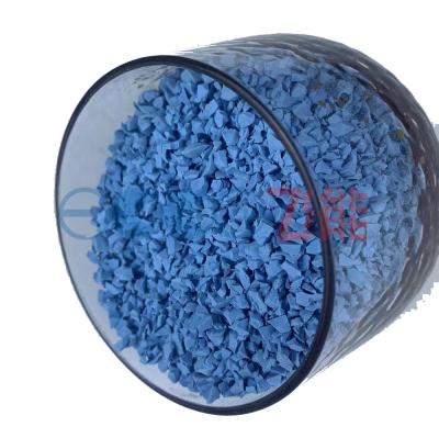China Eco Court Rubber Granules Flooring Mulch Material Synthetic for sale