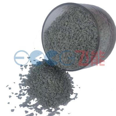 China Light Color EPDM Rubber Pellets Paving Park Surface Granulated Rubber Flooring for sale