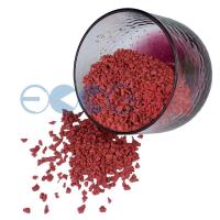 China 1-3mm EPDM Playground Rubber Granules Particles Shape For Kindergarten Floor for sale