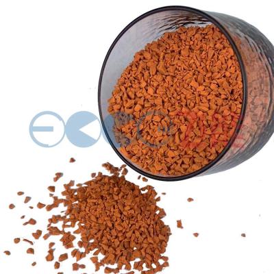 China Peroxide Treatment EPDM Playground Covering Rubber Granules Anti Color Fading for sale