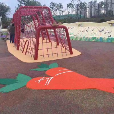 China School Rubber Granules Flooring for sale