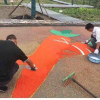 China School Rubber Granules Flooring for sale