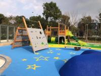 China Tear Resistant Rubber Granules Flooring anti skidding For Kids Flooring Surfacing for sale