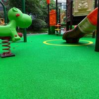 China CE Certificate Back Yard Rubber Flooring for sale