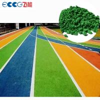 China Anti Aging EPDM Synthetic Rubber Running Track Material Playground Edge Rubber for sale