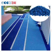 China Anti Aging EPDM Synthetic Rubber Running Track Material Playground Edge Rubber for sale