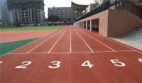 China Environmentally Friendly Synthetic Athletic Track Recyclable School Running Track for sale