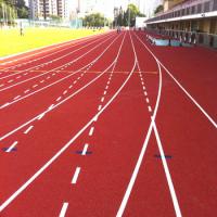 China EPDM Rubber Athletic Synthetic Track 13mm Tartan Running Track Shore A for sale