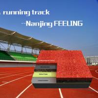 China Waterproof Synthetic Rubber Running Track for sale