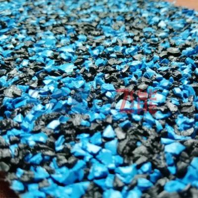 China 1mm 3.5mm EPDM Rubber Granules Flooring European Standard for sale