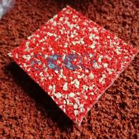 China Polyurethane Binder Rubber Granules Flooring EPDM Playground Rubber Surface for sale
