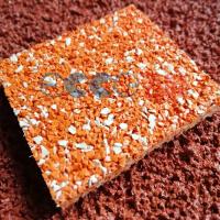 China Colorful Infilling Rubber Granules Flooring EPDM Granule Poured In Place Rubber Particle for sale