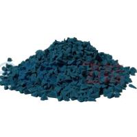 China Dark Blue EPDM Color Rubber Granules IAAF WAF Certificate for sale
