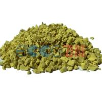 China OEM Yellow Color EPDM Rubber Granules For Sandbox for sale