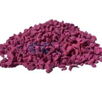 China Rose Color Rubber Granules Kids EPDM Rubber Playground for sale