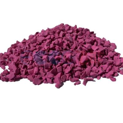 China Rose Color Rubber Granules Kids EPDM Rubber Playground for sale