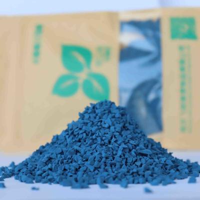 China Recycled SBR Rubber Granules EPDM Flooring Surface MSDS certification for sale