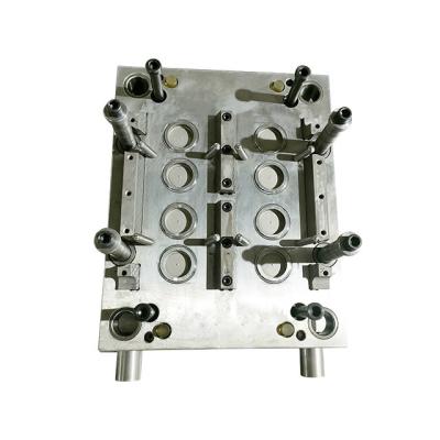 China 45mm Plastic Injection Mould Round PP Cap Cold Runner Injection Molding for sale