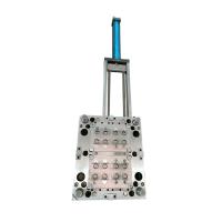 China 24-410 fliptop cap PP injection mould 16cavity cold runner screw out for shampoo personal care for sale