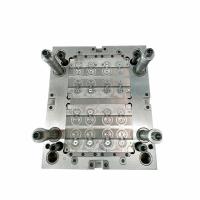 China 24-410 fliptop cap PP injection mould 16cavity cold runner screw out for shampoo personal care for sale