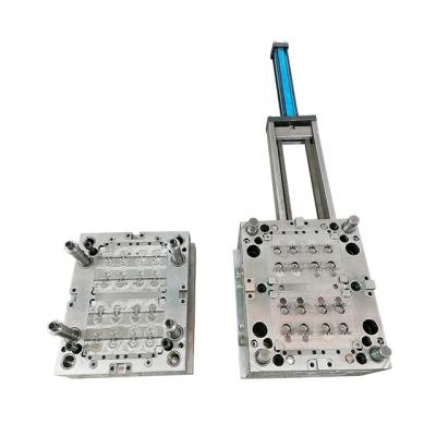 China 24-410 fliptop cap PP injection mould 16cavity cold runner screw out for shampoo personal care for sale