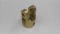 China Durable Color Anodized CNC Copper Machined Parts ISO 2768 & ISO 286 Standards for Industrial Applications for sale