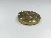 China Precision CNC Copper Machined Parts with ISO 2768 & ISO 286 Standards for Custom Manufacturing for sale