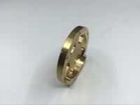 China Precision CNC Copper Machined Parts with ISO 2768 & ISO 286 Standards for Custom Manufacturing for sale