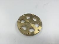 China Precision CNC Copper Machined Parts with ISO 2768 & ISO 286 Standards for Custom Manufacturing for sale