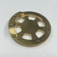 China Precision CNC Copper Machined Parts with ISO 2768 & ISO 286 Standards for Custom Manufacturing for sale