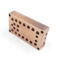 China Precision CNC Copper Machined Parts with ISO 2768 & ISO 286 Standards for Industrial Applications for sale