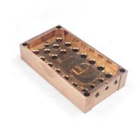 China Precision CNC Copper Machined Parts with ISO 2768 & ISO 286 Standards for Industrial Applications for sale