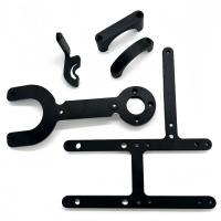 China Aluminum 6061 CNC Machined Parts with Black Anodized Finish ±0.01mm Tolerance for sale