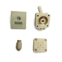China Custom CNC Machined PPS Plastic Parts with 200°C Heat Resistance and 0.01mm Tolerance for Industrial Applications for sale