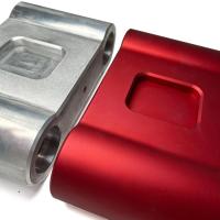 China CNC Machining Anodized Aluminum Parts with 0.01mm Tolerance and Type I-III Anodizing Options for sale