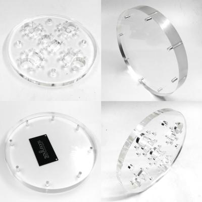 China Precision CNC Machined PMMA Parts with 92% Light Transmittance and Superior Weather Resistance for Industrial Applications for sale