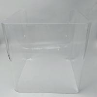 China Custom CNC Machined Acrylic Coffee Machine Components with ±0.01mm Precision and 100-150°C Hot Bending for sale