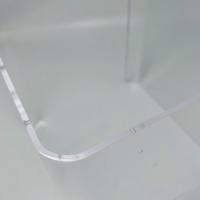 China Custom CNC Machined Acrylic Coffee Machine Components with ±0.01mm Precision and 100-150°C Hot Bending for sale