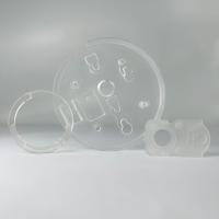 China Precision CNC Machined PMMA Acrylic Parts with 92% Light Transmittance and ±0.01mm Tolerance for sale
