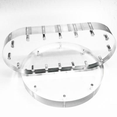 China High Precision CNC PMMA Polishing Service for Clear Acrylic Parts with Mirror Finishing and Rapid Prototyping for sale